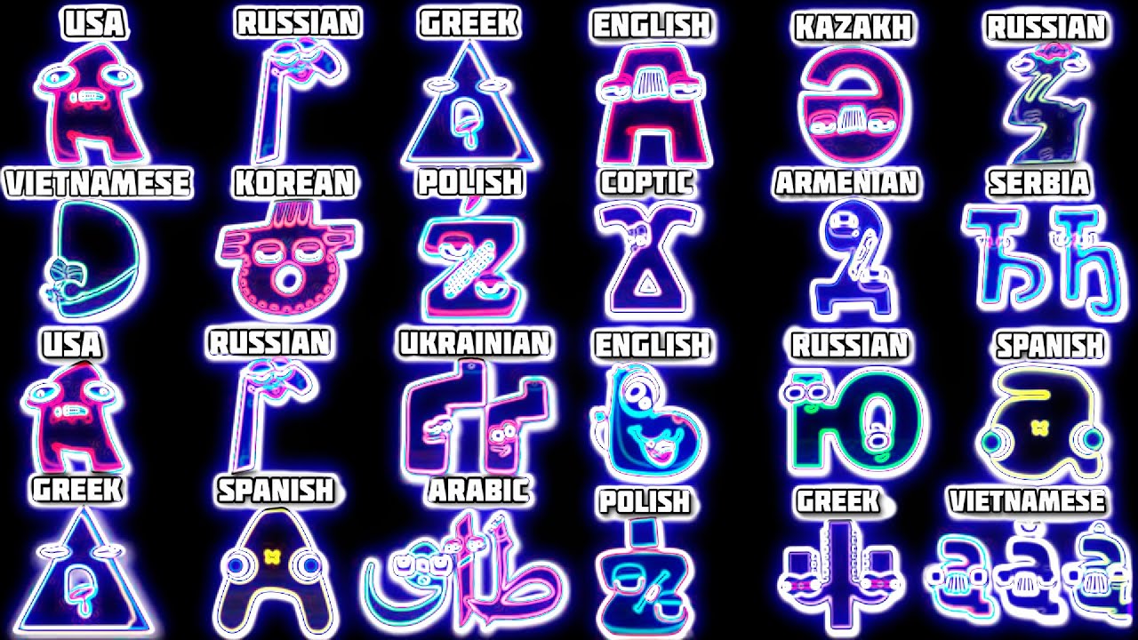 ALL Alphabet lore but it's different Alphabets Full Version But Vocoded ...