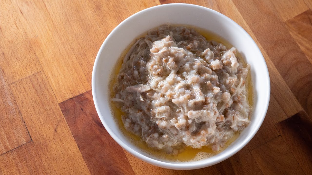 Middle Eastern Chicken Porridge - Omani Harees Recipe - وصفة الهريس ...