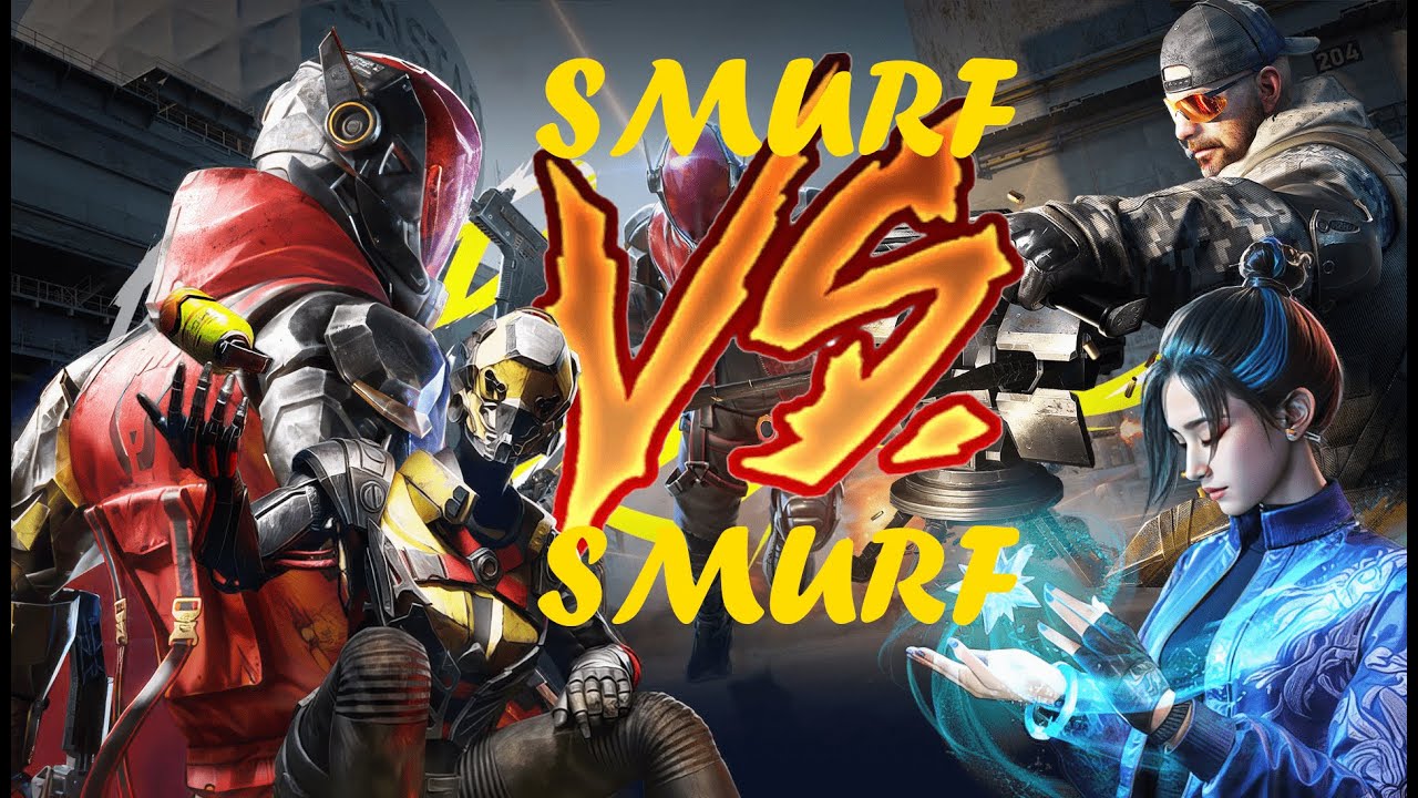 INTENSE SMURF VS SMURF SQUAD FIGHT RANKED | BLOODSTRIKE - YouTube