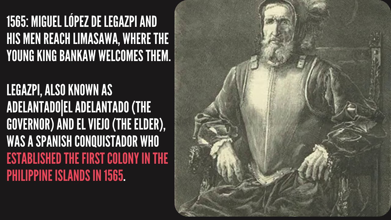 Today in History March 9, 1565 Miguel López de Legazpi and his men ...