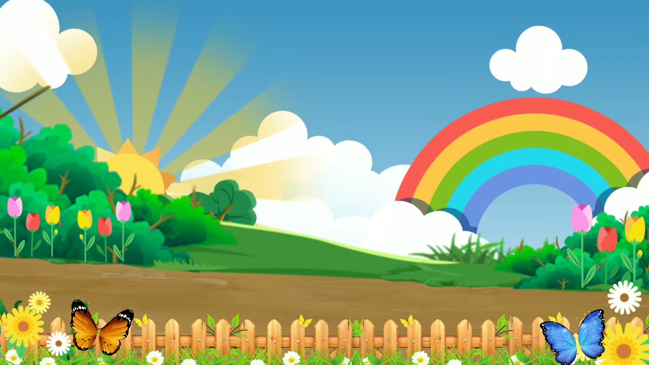 Wallpaper Pemandangan Pelangi