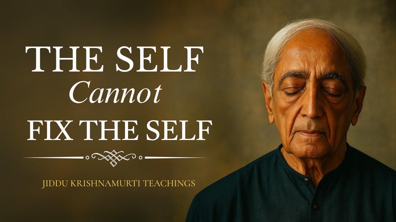 The Self Cannot Fix the Self | Ending the Inner Struggle - YouTube