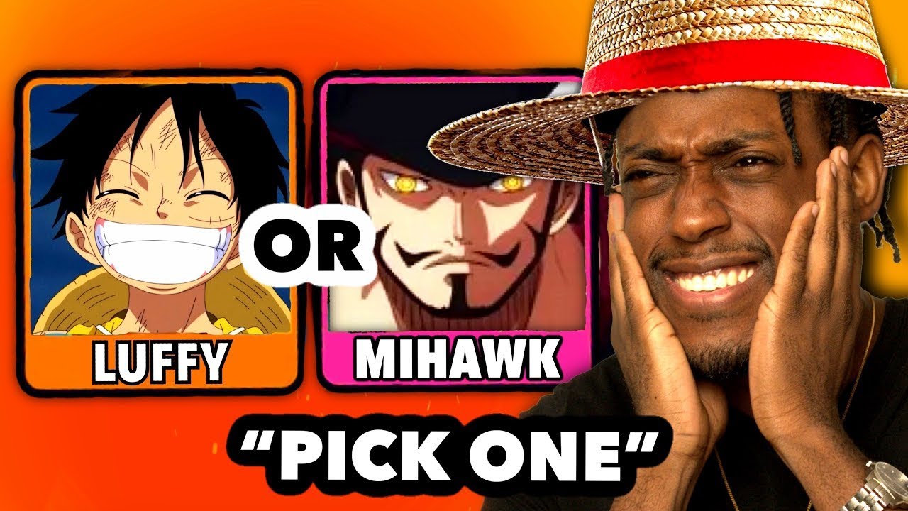 Pick the stronger one piece character [Shonen Showdown Reaction] - YouTube