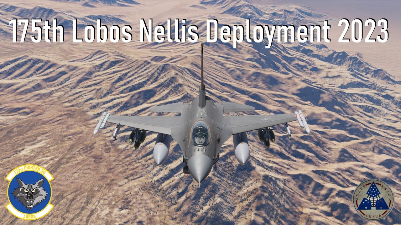 DCS ANZUS | 175th 'Lobos' Nellis Deployment 2023 - YouTube