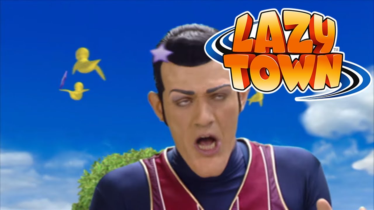 Robbie Rotten gets knocked out | Lazy Town - YouTube