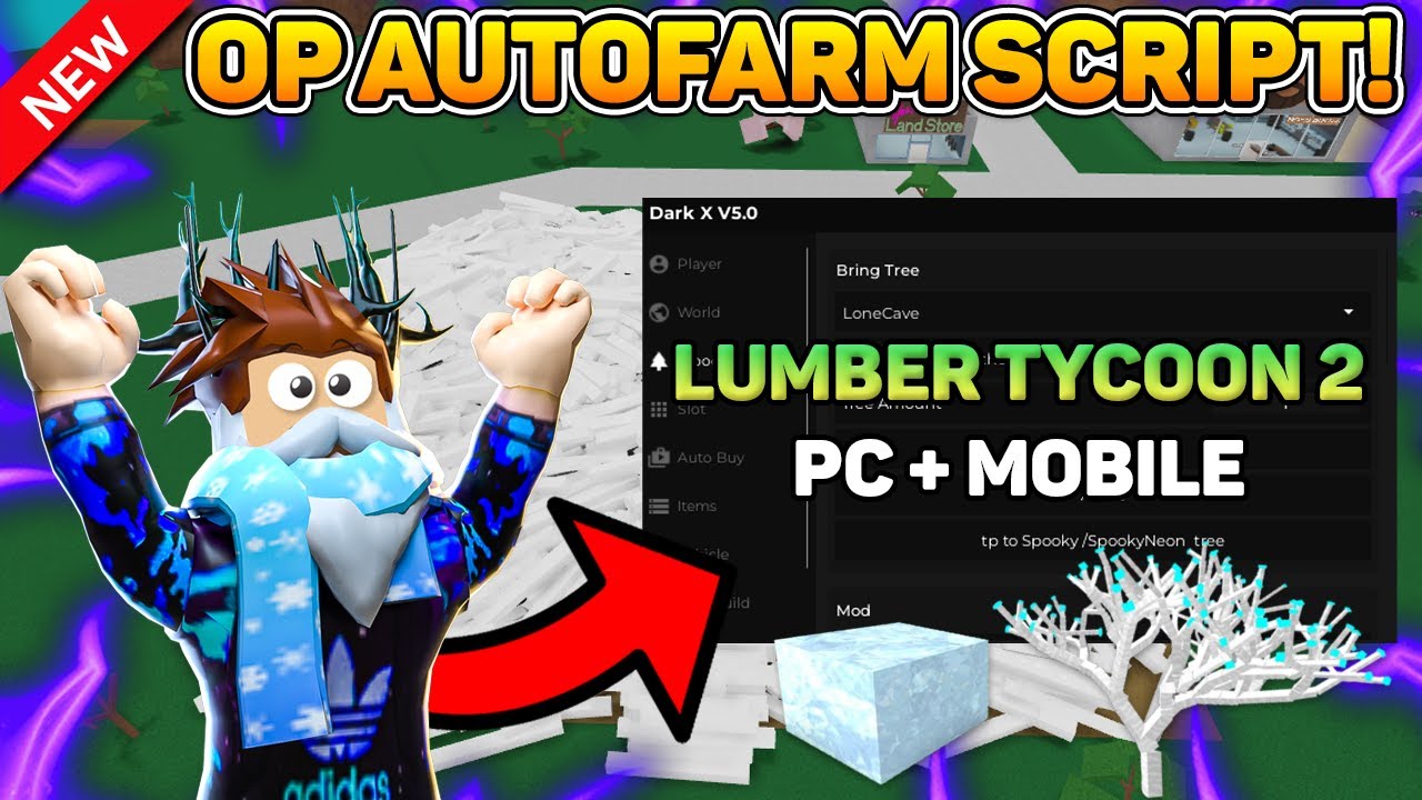 *OP* 🌳Lumber Tycoon 2 Script🌳 BEST End Times Wood Autofarm Script ...
