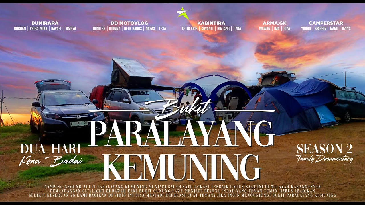 PARALAYANG KEMUNING CAMPING GROUND | KEINDAHAN SUNSET DAN ALAM YANG ...