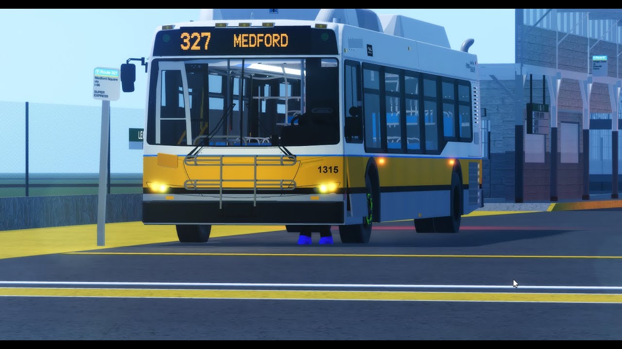 MBTA Roblox MBOC Gen 2 DE40LFR on 327 to Wellington - YouTube