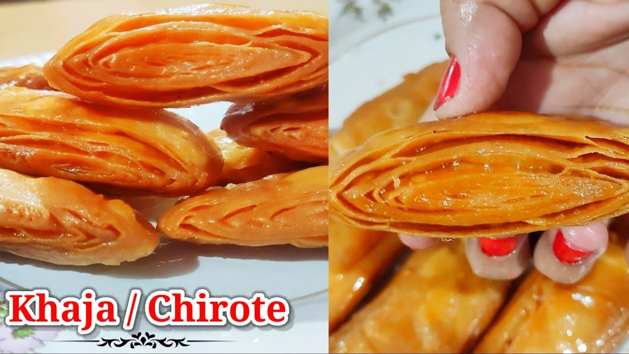Puri Famous Lord Jagannath Prasad Khaja/Pheni Recipe | चिरोटे | ପୁରୀ ...