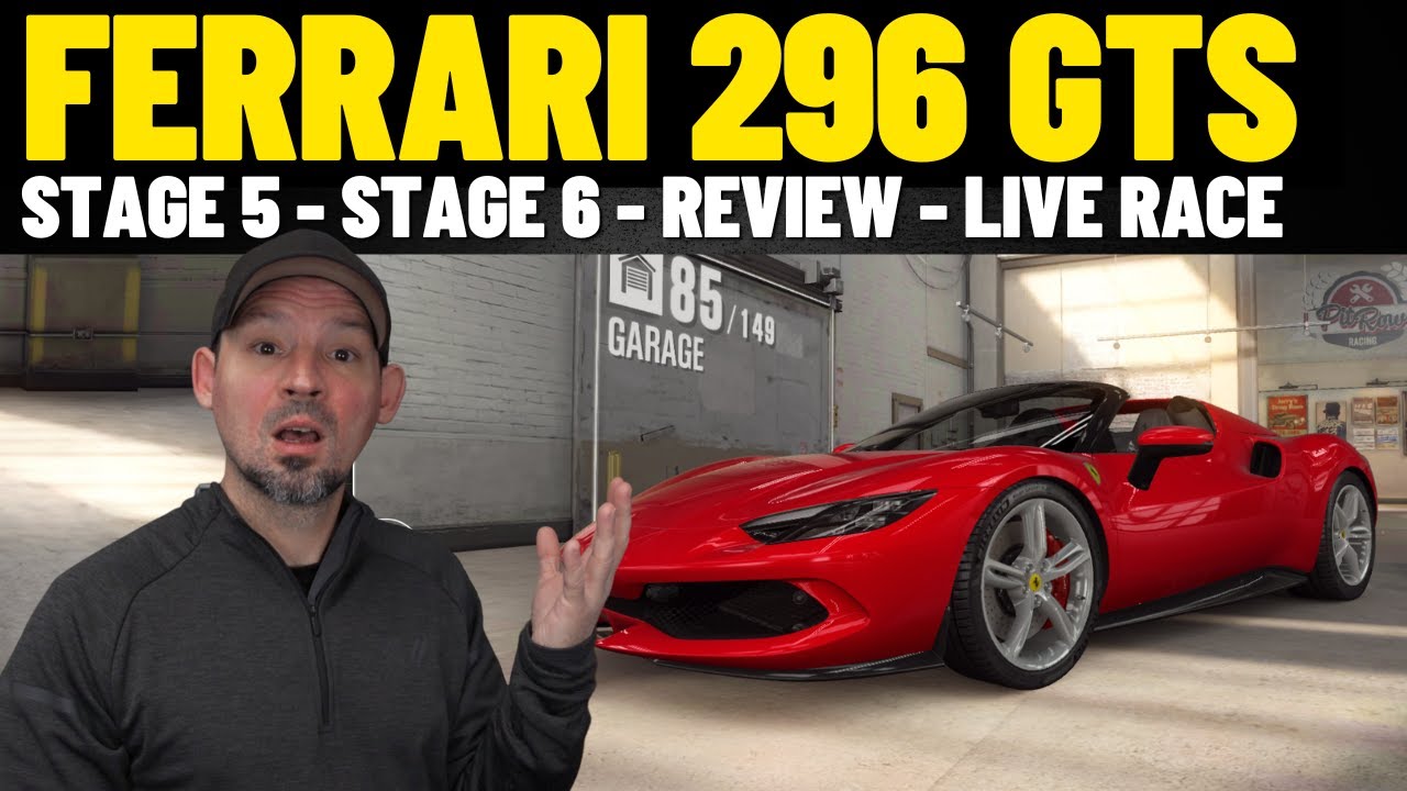 CSR2 Ferrari 296 GTS - Shift - Tune - Review - Live Racing Setup - YouTube