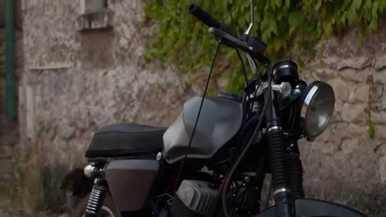 Cafe Racer Jawa 350 GoPro Hero 4 - YouTube