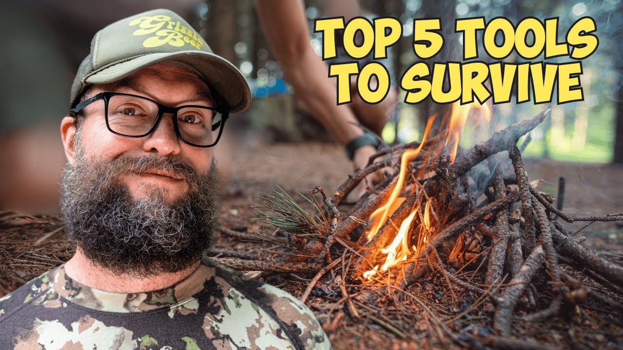 5 MUST HAVE Wilderness Survival Tools - YouTube