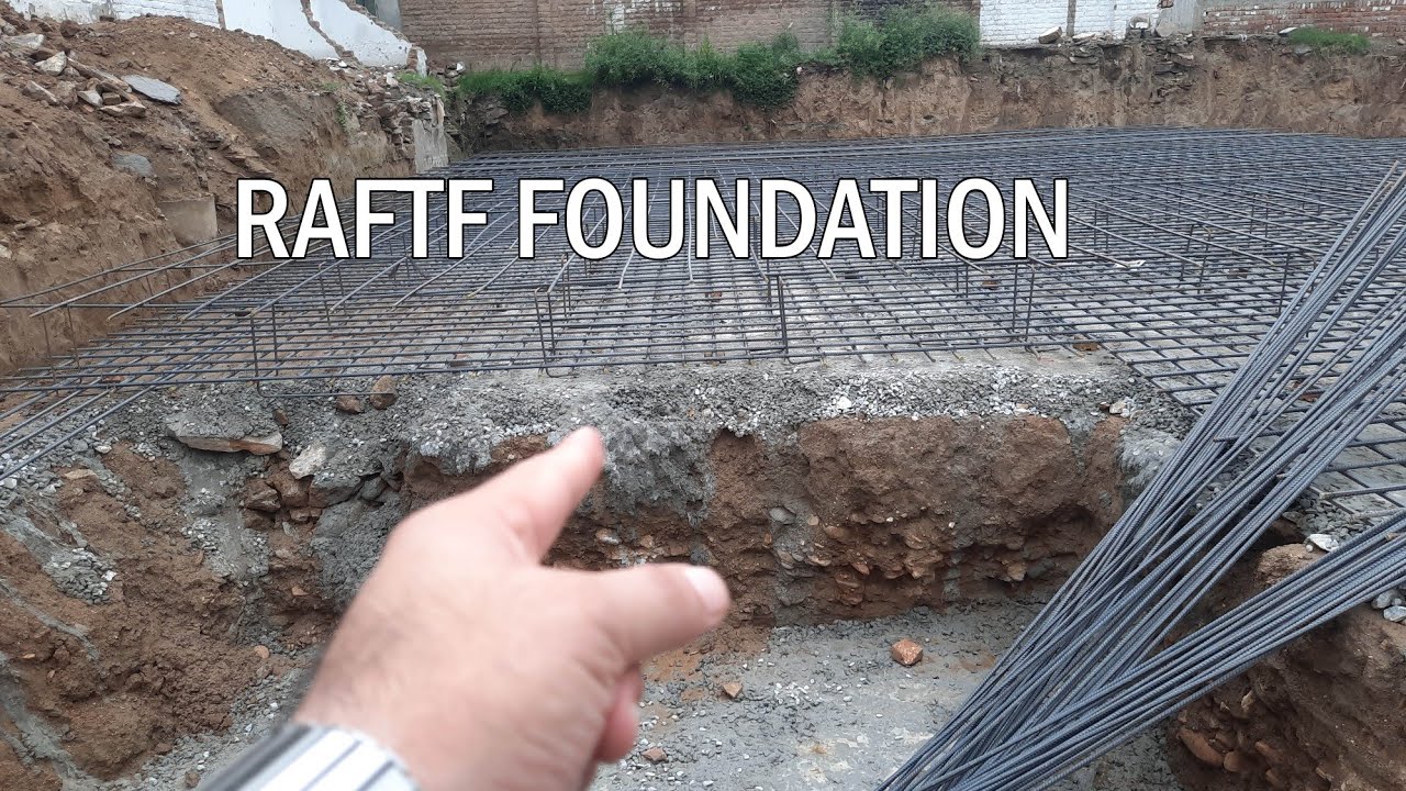 Raft Foundation Construction - YouTube