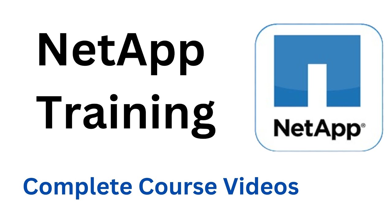 NetApp Admin Complete Course for beginners - YouTube