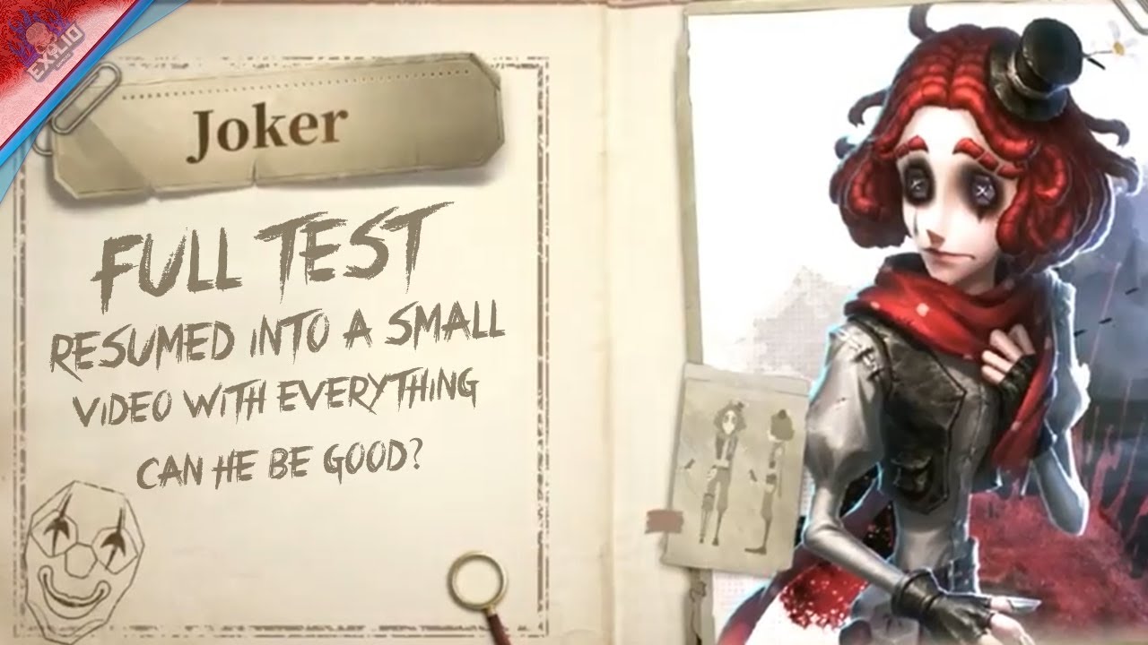 What he can do? - Weeping Clown - Full test l Identity v - YouTube