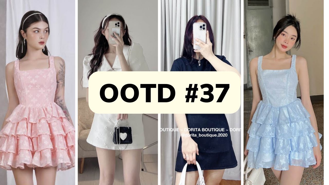 [SHOPEE HAUL] OOTD #37: Unboxing những mẫu váy, đầm tiểu thư, babydoll ...