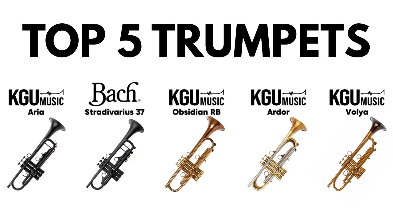 TOP 5 Trumpets: The Double G Test | Which trumpet to choose in 2025 ...