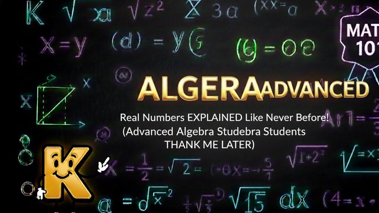 Real Numbers EXPLAINED Like Never Before! Advanced Algebra Students ...
