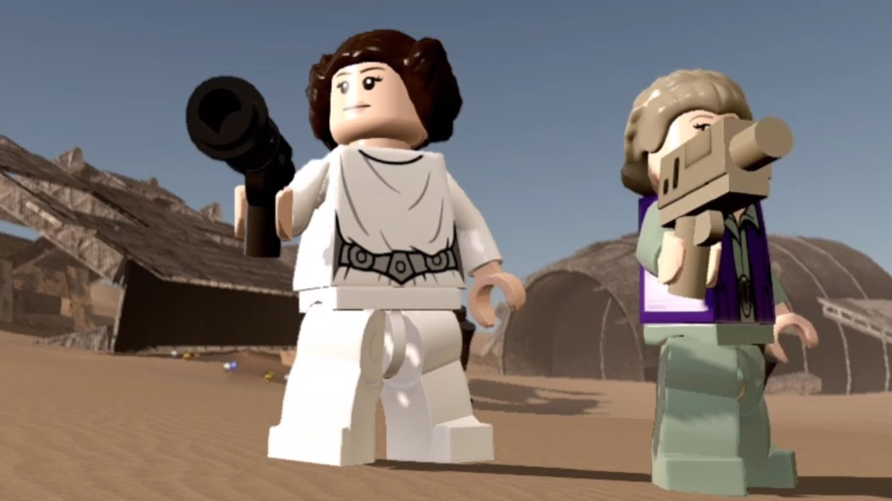 Lego Star Wars: The Force Awakens, Carrie Fisher memorial video ...