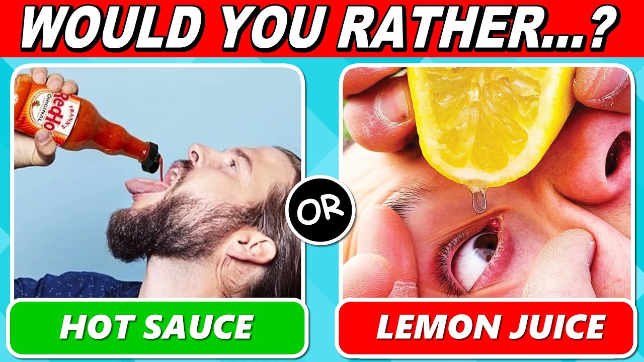 Hard Choices: Which Dare Would You Rather Do? - YouTube