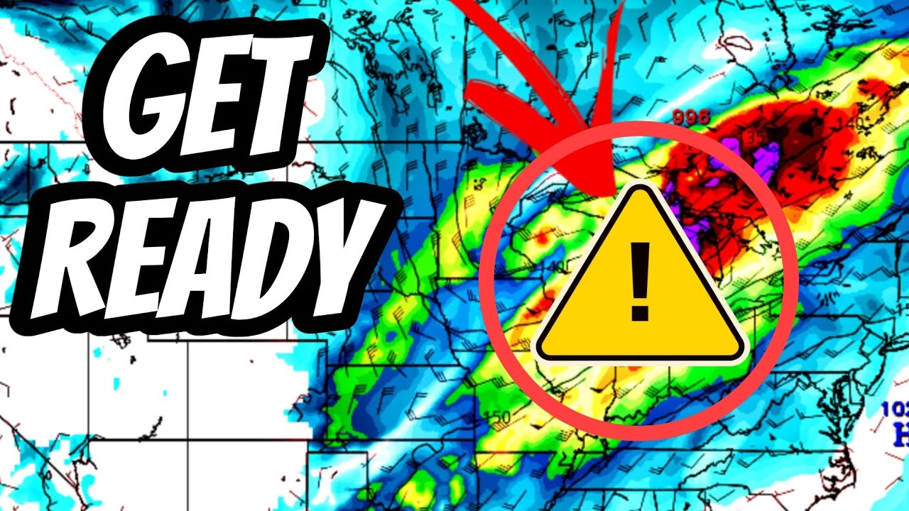 A Unsettling Weather With The Warning Of Severe Thunderstorms Across ...