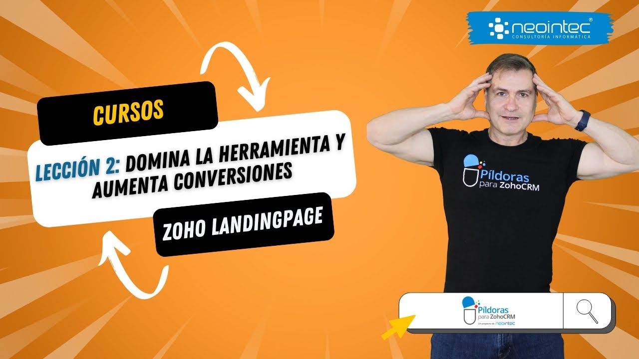 Curso Zoho Landing Page | Lección 2: Configura y Optimiza en Zoho One - YouTube
