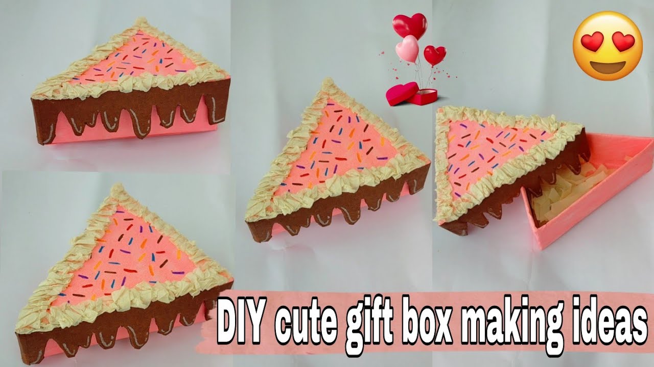 DIY cute giftbox making ideas/Pinterest inspired gift box/diy cute gift ...