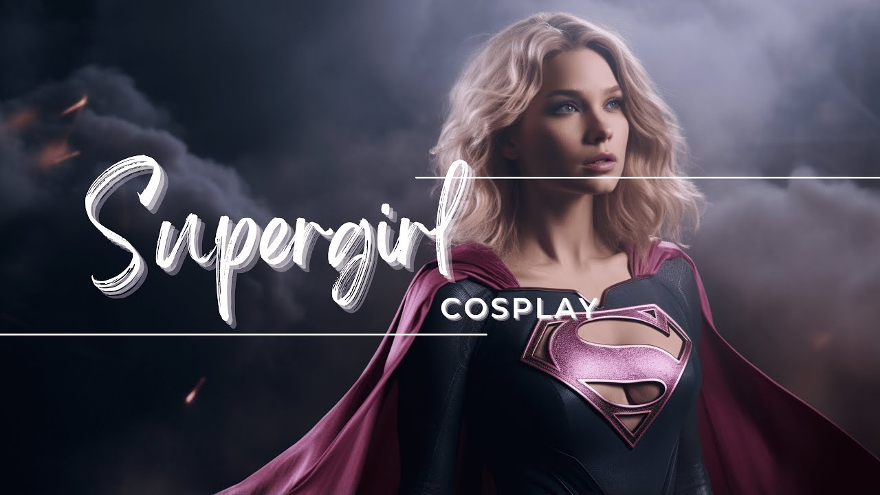 Supergirl Cosplay: Purple Clouds ☁️💜 | A Hero's Journey Amidst the ...