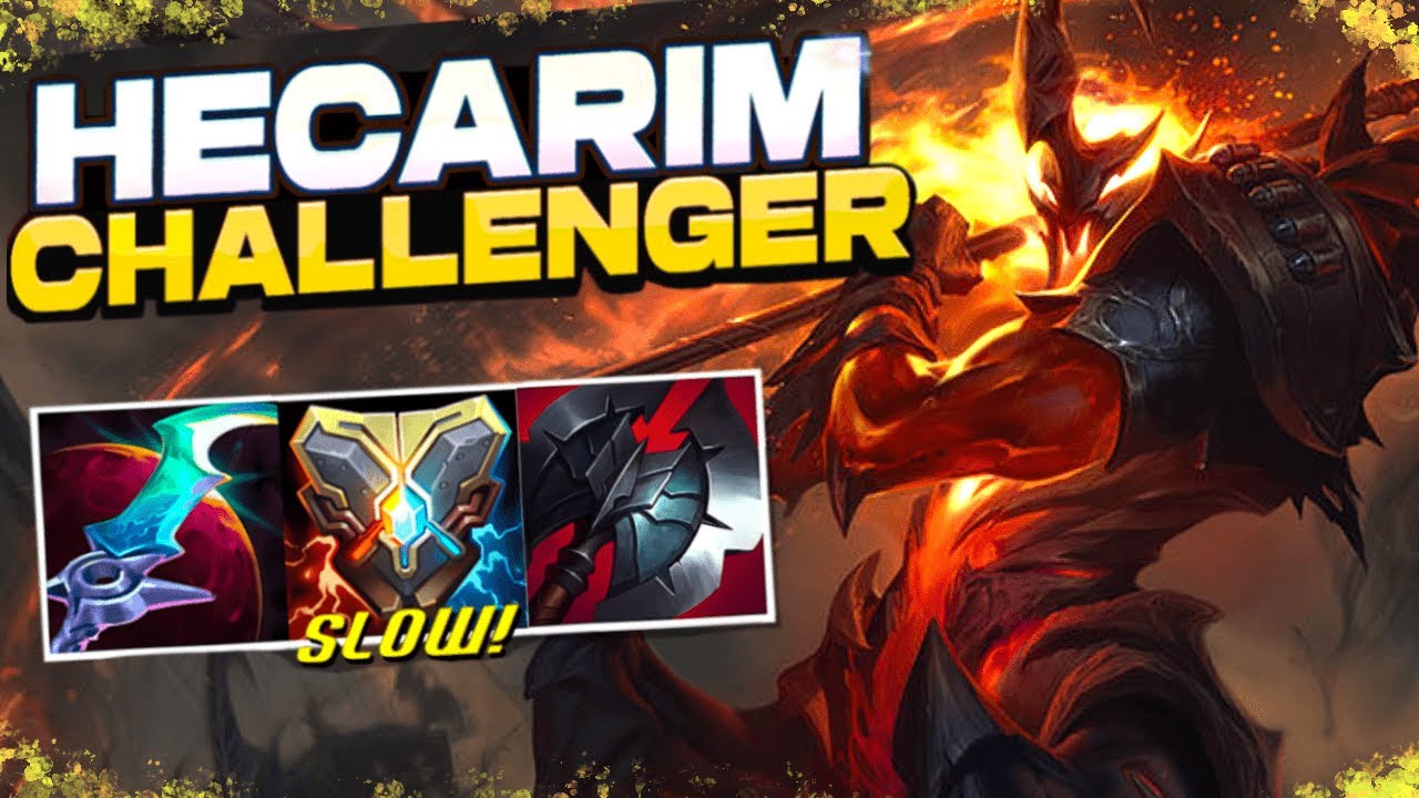 NEW Hecarim Jungle Buffs Make Him Super Soloq Climber | Indepth pov ...