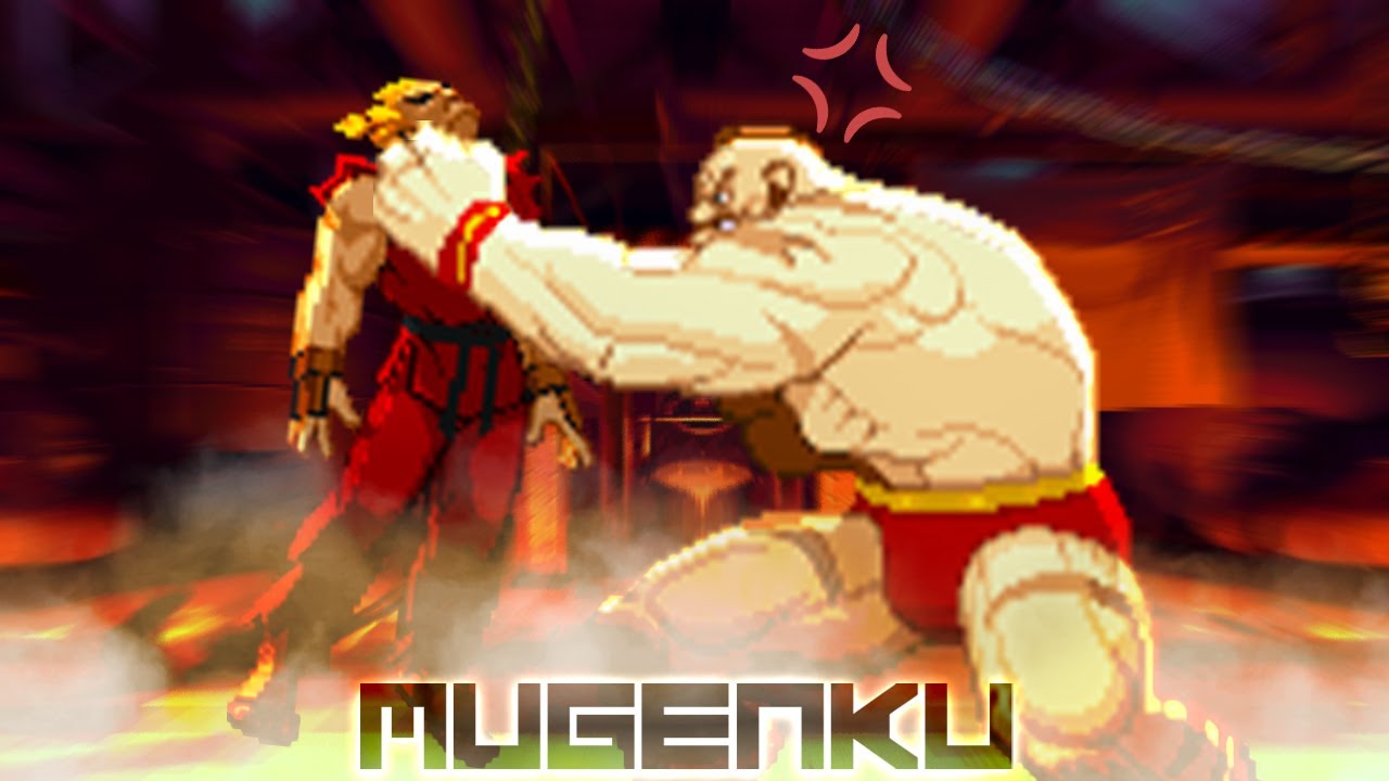 Akuma Good Ghost vs RG Zangief. Akuma's Bizarre Adventure! MUGEN - YouTube