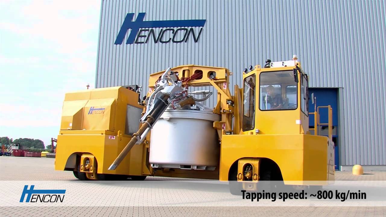 Hencon Metal Tapping & Transport Vehicle - YouTube