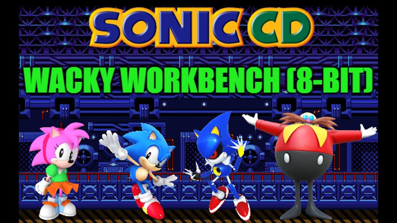 Sonic CD - Wacky Workbench Zone (JPN) (8-bit) - YouTube