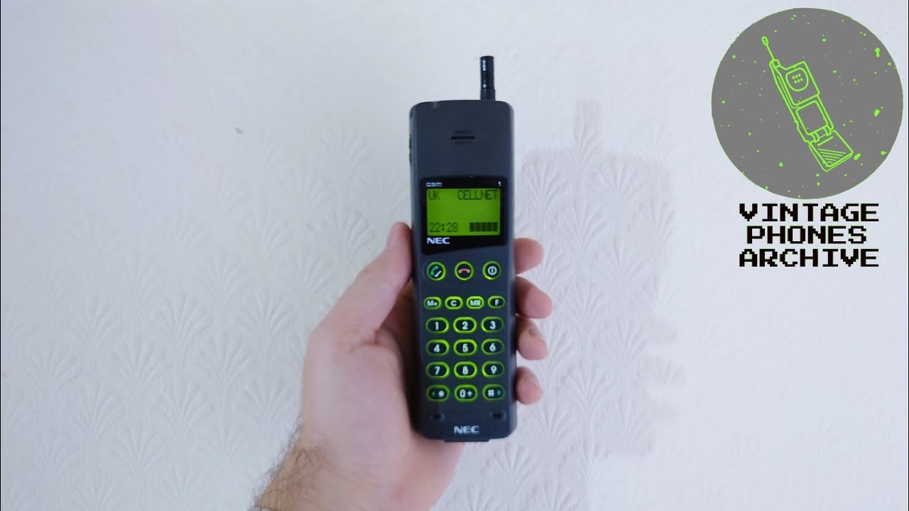 NEC MP5J1C1 G8 Mobile phone menu browse, ringtones - YouTube