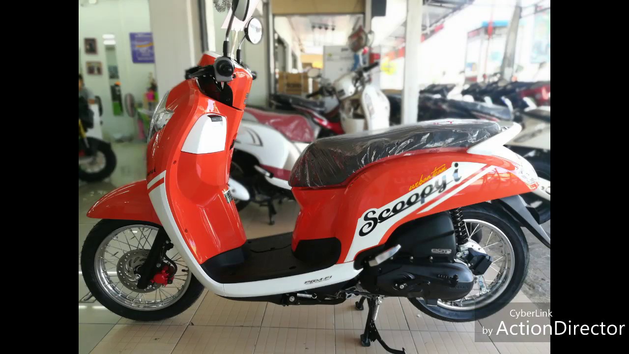 รีวิวall new scoopy i โฉมใหม่ มีอะไรเพิ่มเติมไปดูกันเลย!! - YouTube