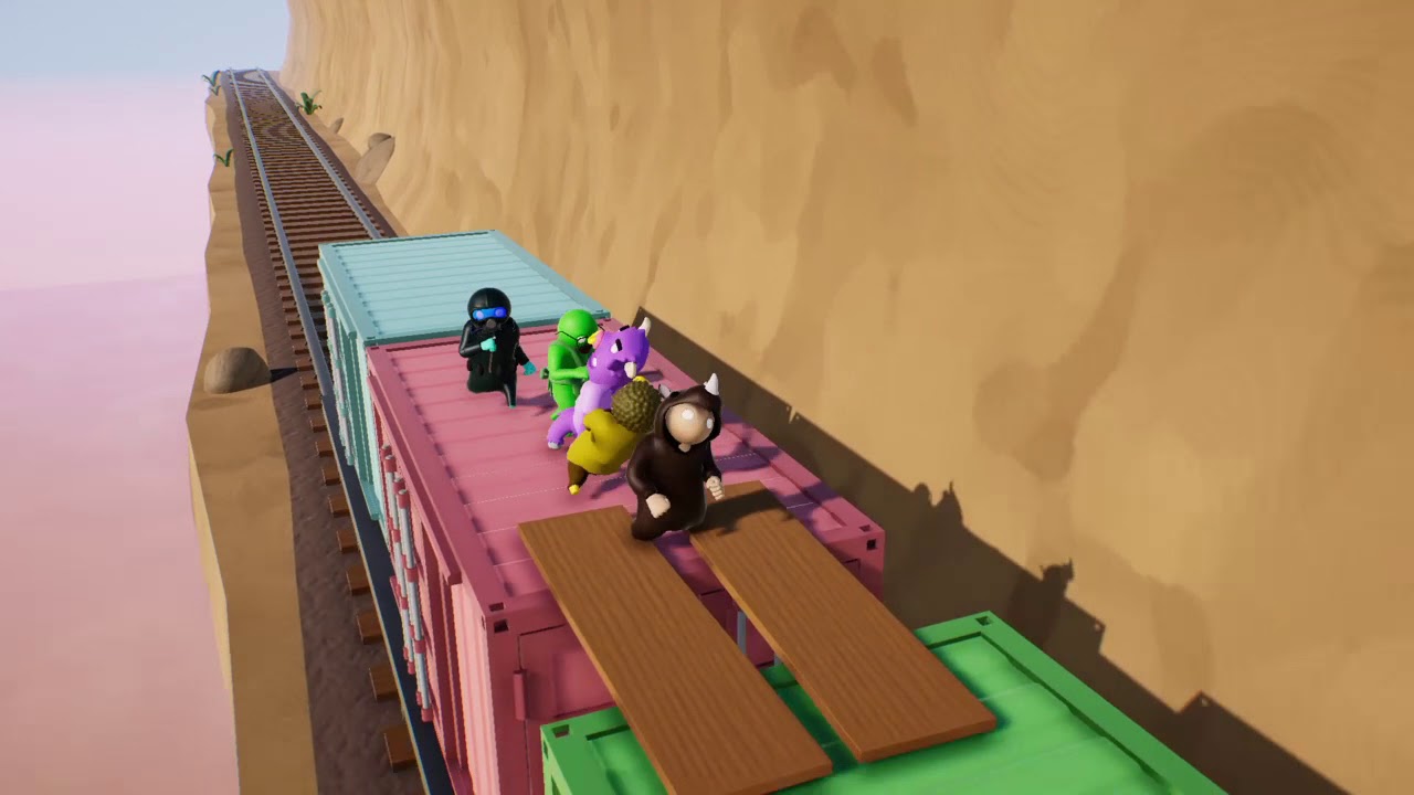Gang Beasts epic fights - YouTube