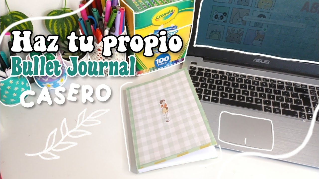 📚Haz tu propio Bullet Journal o libreta casera🌿 - YouTube