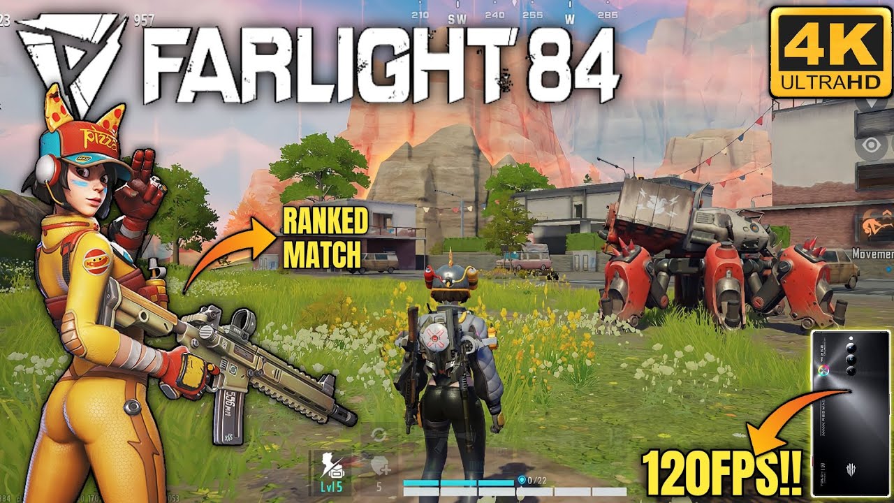 Farlight 84 - Ranked Match Gameplay Max Graphics 4K 120Fps Android ...