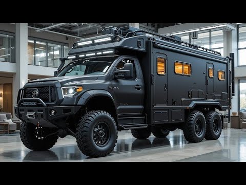 INSANE 2026 Toyota Sprinter 6x6 Armored Camper – Ultimate Off-Road ...