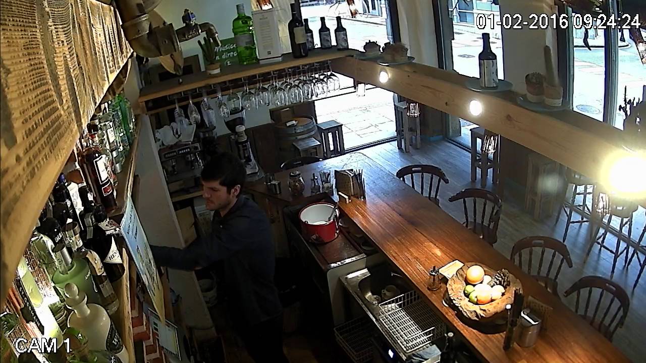 Demo Full HD cámaras de cafetería - YouTube