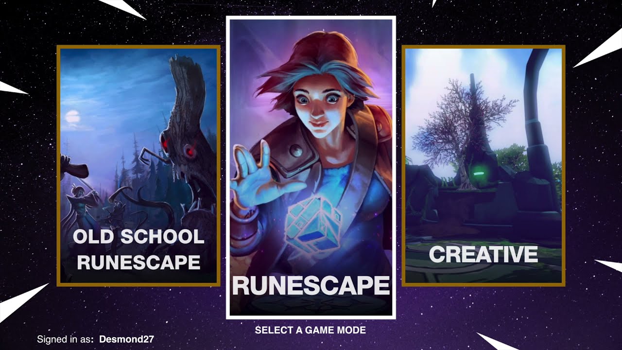 Runescape (Fan Made Concept If it was made by Epic Games) PS5 - YouTube