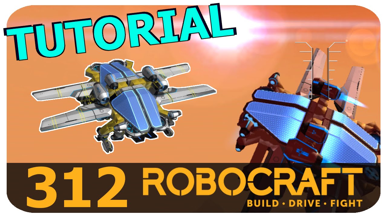 Robocraft Tutorial Tier 8 Plasma Hover Flyer Bomber - Let's Build - YouTube