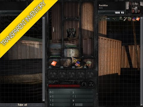 S.T.A.L.K.E.R Call of Chernobyl - Transparent Inventory 1.4.16 - YouTube