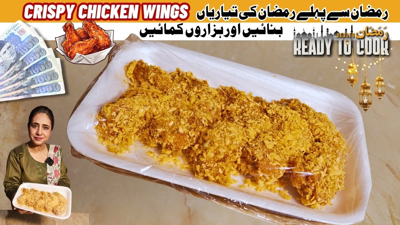 Frozen Crispy Chicken Wings Commercial Recipe I Low Investment Food ...
