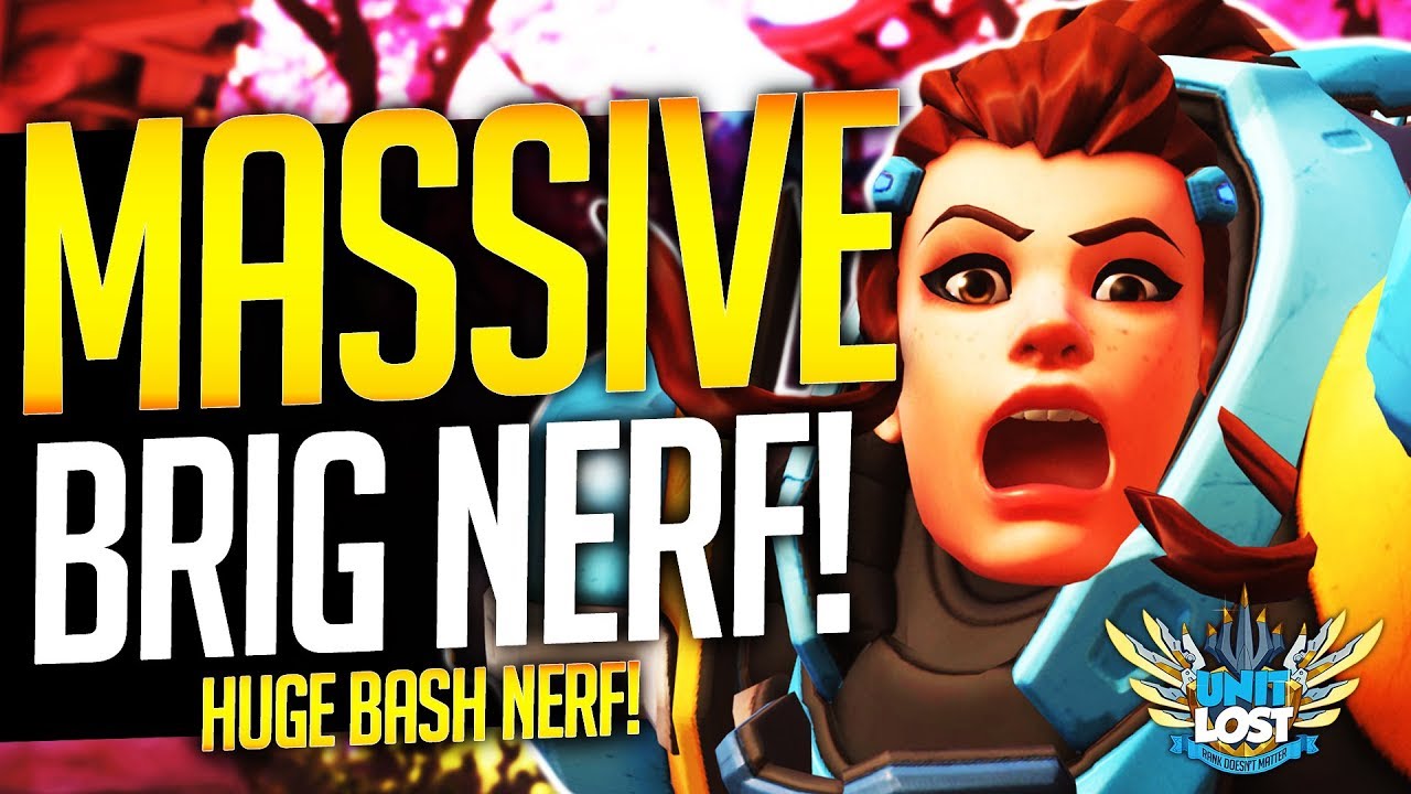 Overwatch - HUGE Brig Bash NERF! The Tanking STUNNED Problem! - YouTube