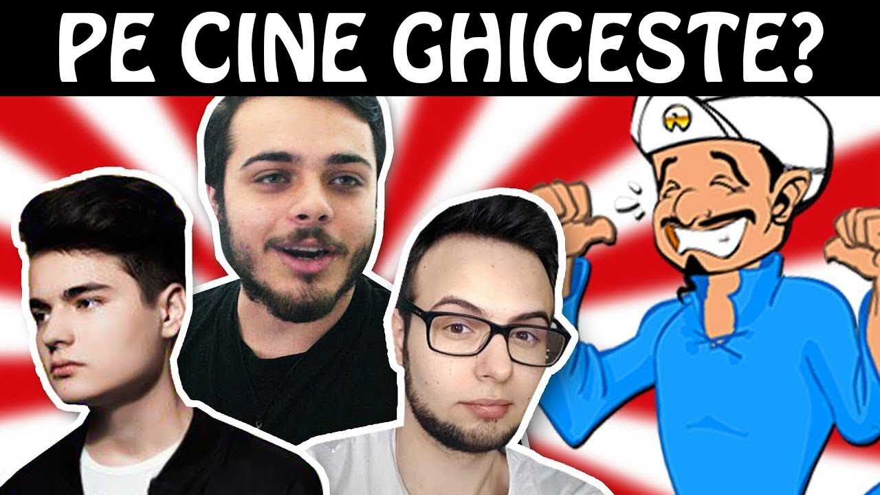 AKINATOR GHICESTE YOUTUBERI ROMANI? - YouTube