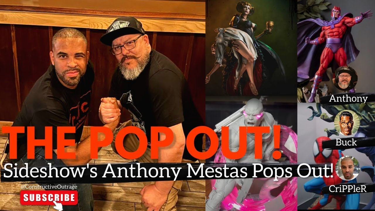 The Pop Out! Episode #3 | Sideshow's Anthony Mestas Pops Out! | Statue ...