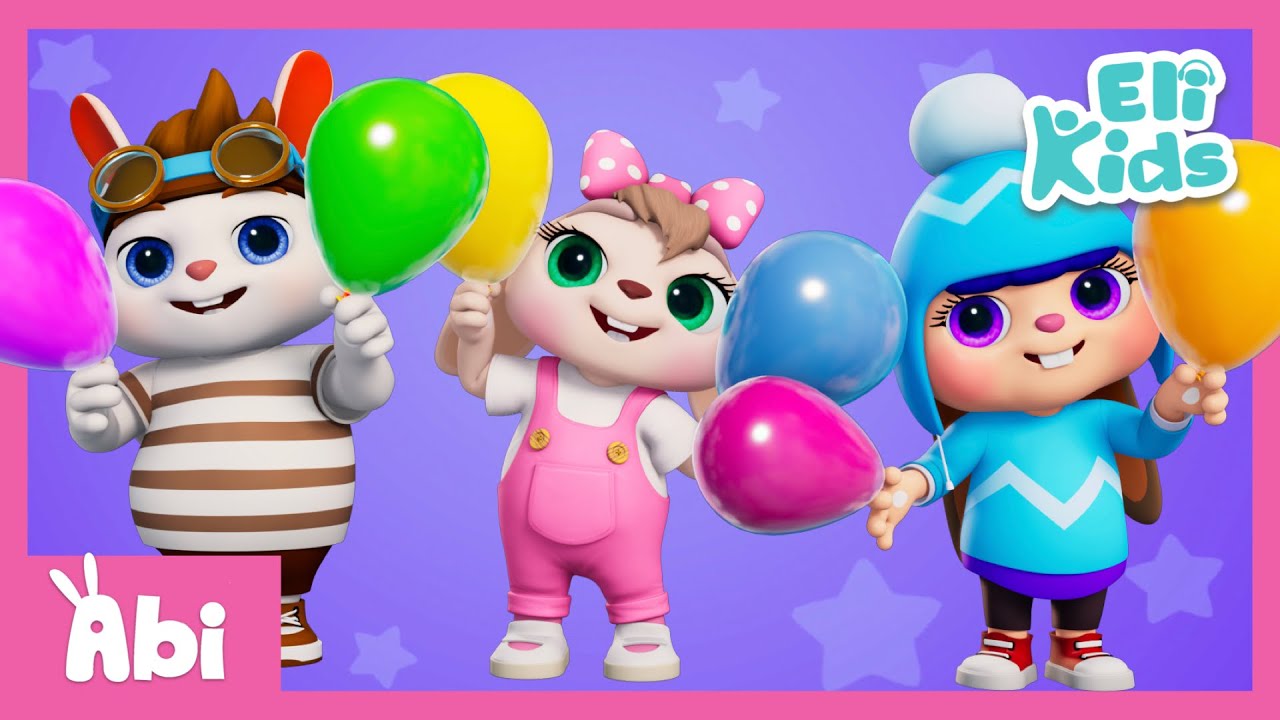 Color Balloons | Eli Kids Songs & Nursery Rhymes - YouTube