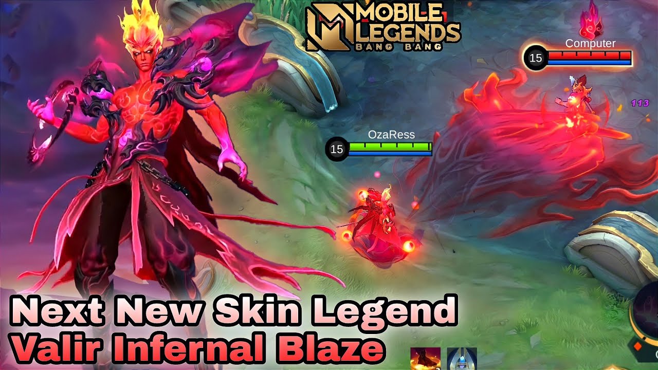 Next New Skin Legend Gameplay - Mobile Legends Bang Bang - YouTube