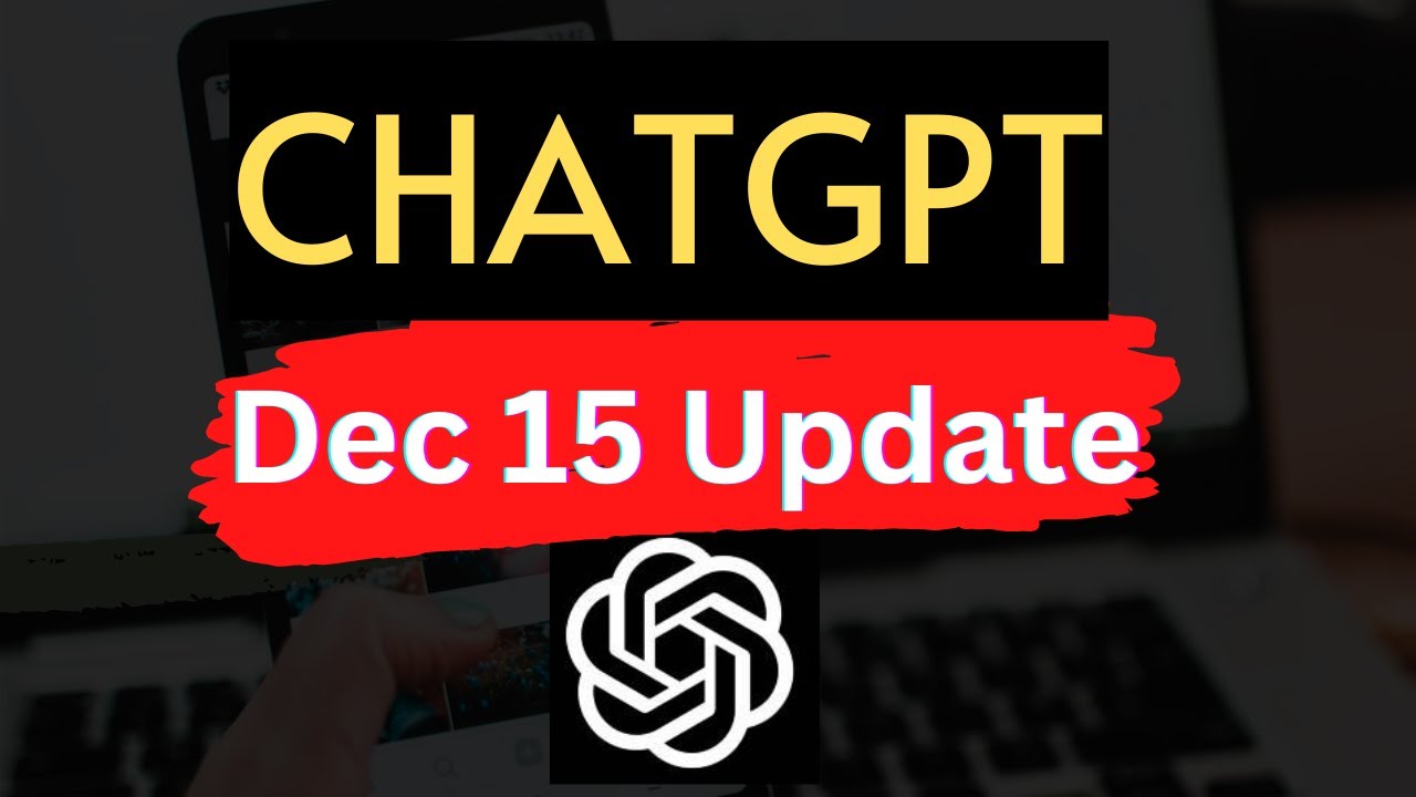 ChatGPT Dec 15 Update - Daily Limits coming soon! - YouTube