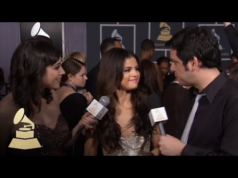 Selena Gomez on the 53rd Annual GRAMMY Awards red carpet | GRAMMYs